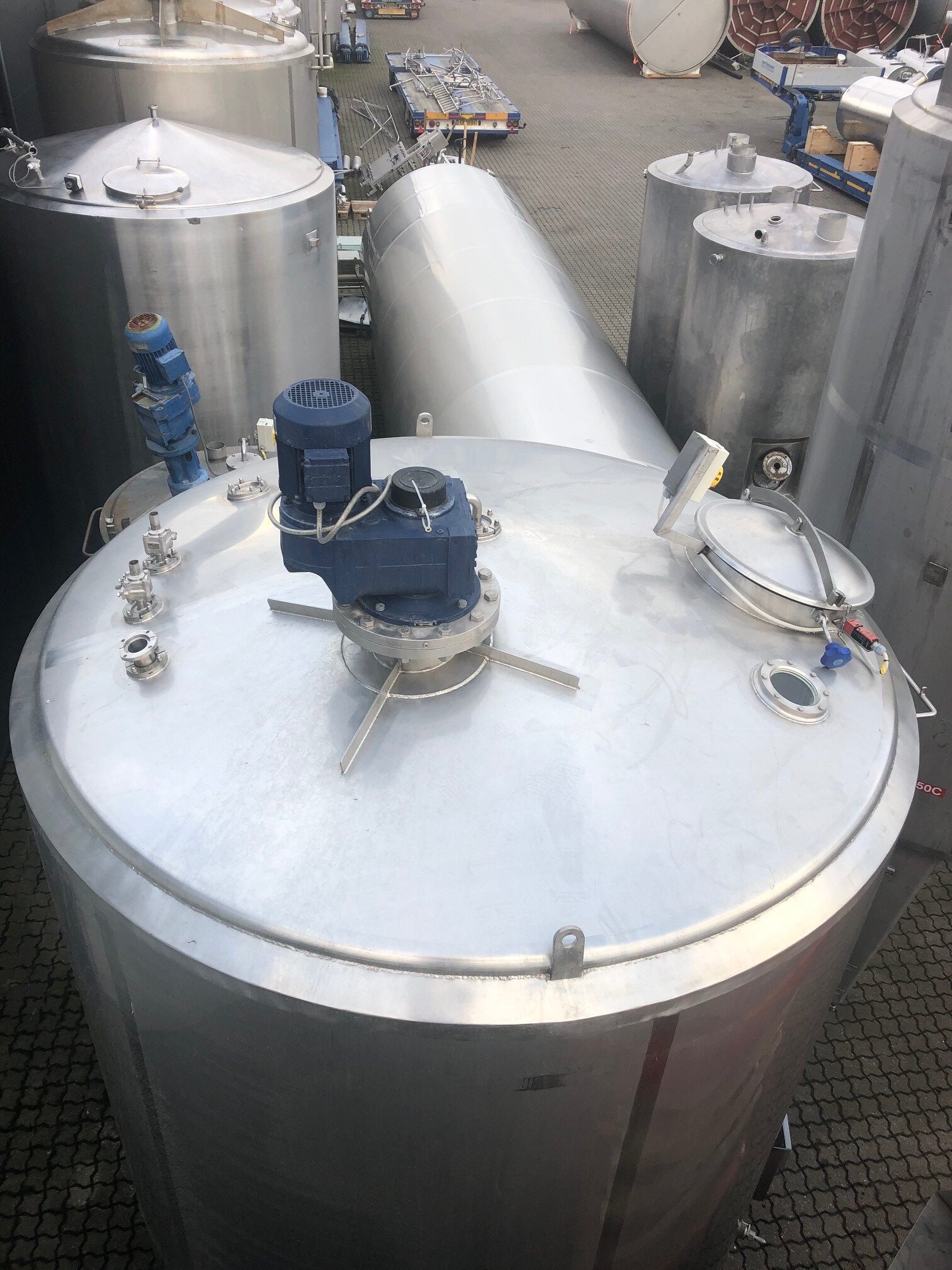 Stainless Steel Tank - Jacketed & Insulated - 11.600 Litres - AISI 316 ...