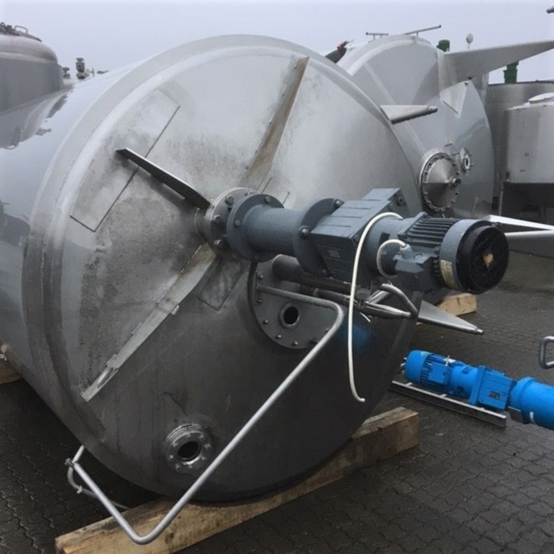 Stainless Steel Tank - Insulated & Agitator - 10.000 Litres - AISI 316 ... Stainless Steel Tank - Insulated & Agitator - 10.000 Litres - AISI 316 ...