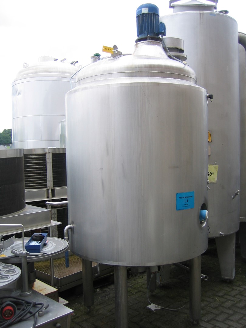 Stainless Steel Tank - Agitator & Insulated - 1.500 Litres - KOBEA Stainless Steel Tank - Agitator & Insulated - 1.500 Litres - KOBEA