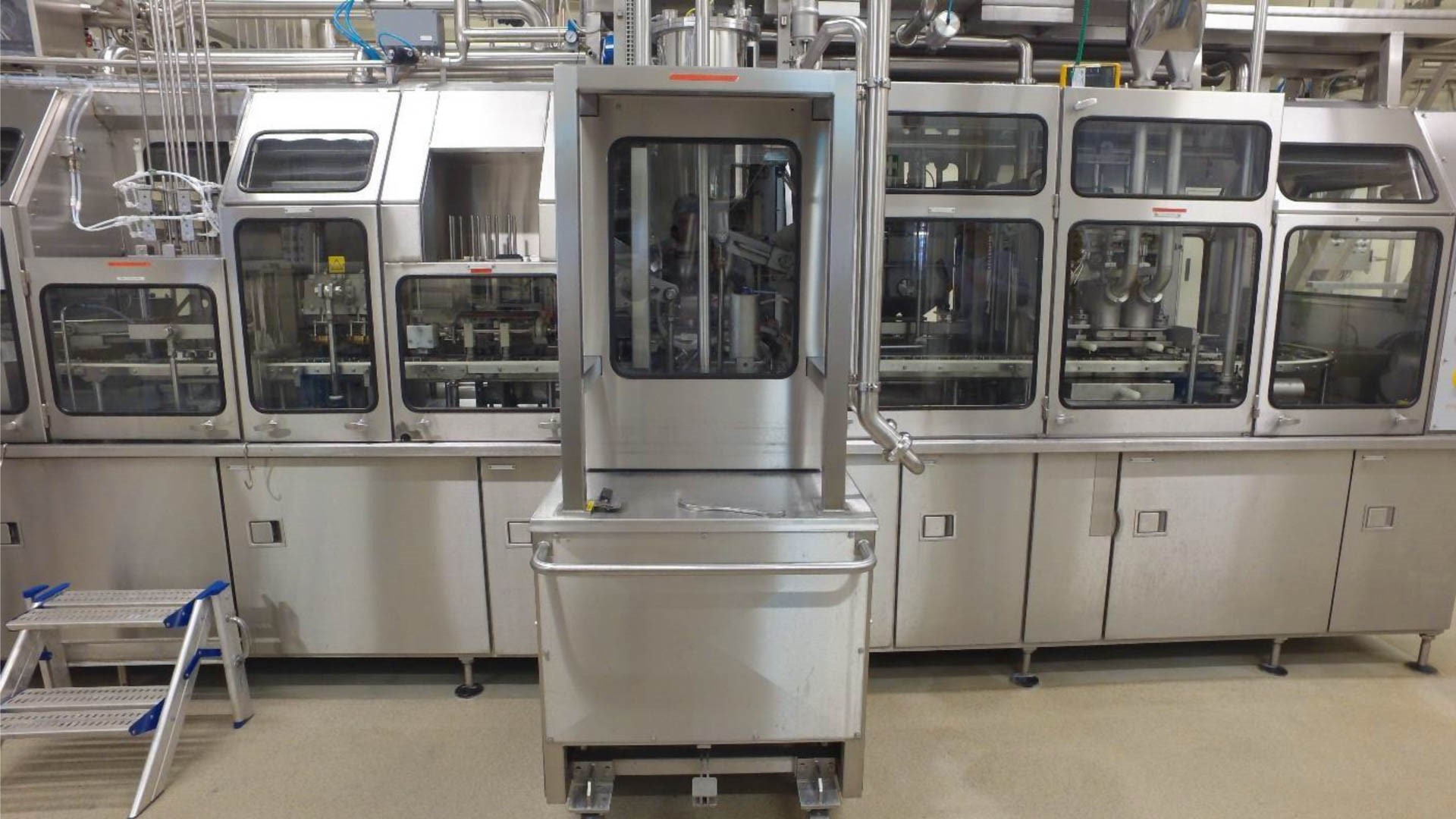 Ampack Ammann KF 1/2 Carousel - Yoghurt Cup Filler - 95 mm - KOBEA