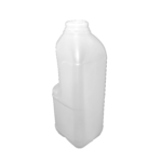 Bottle Semi-Transparent HDPE - 1 Litres - PPX - KOBEA